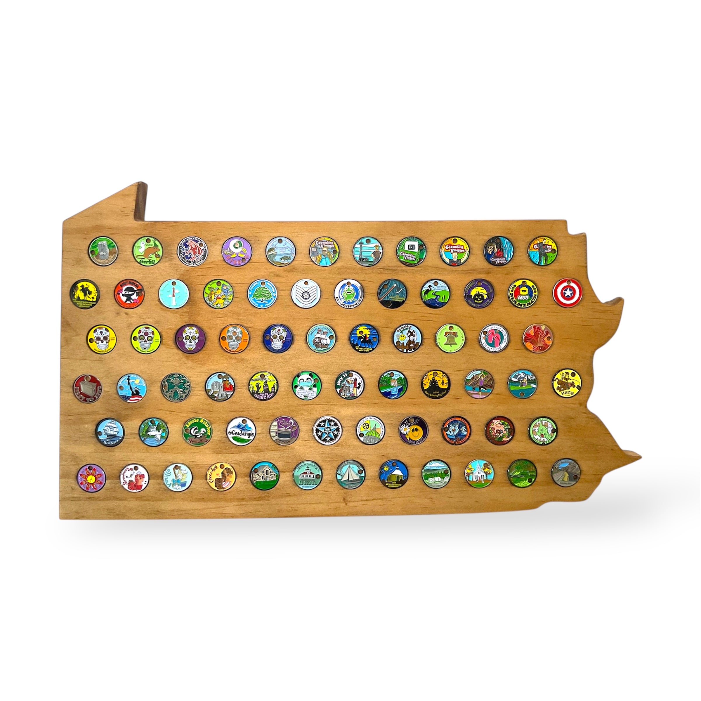 Pathtag Display | Pennsylvania – Cache Craft