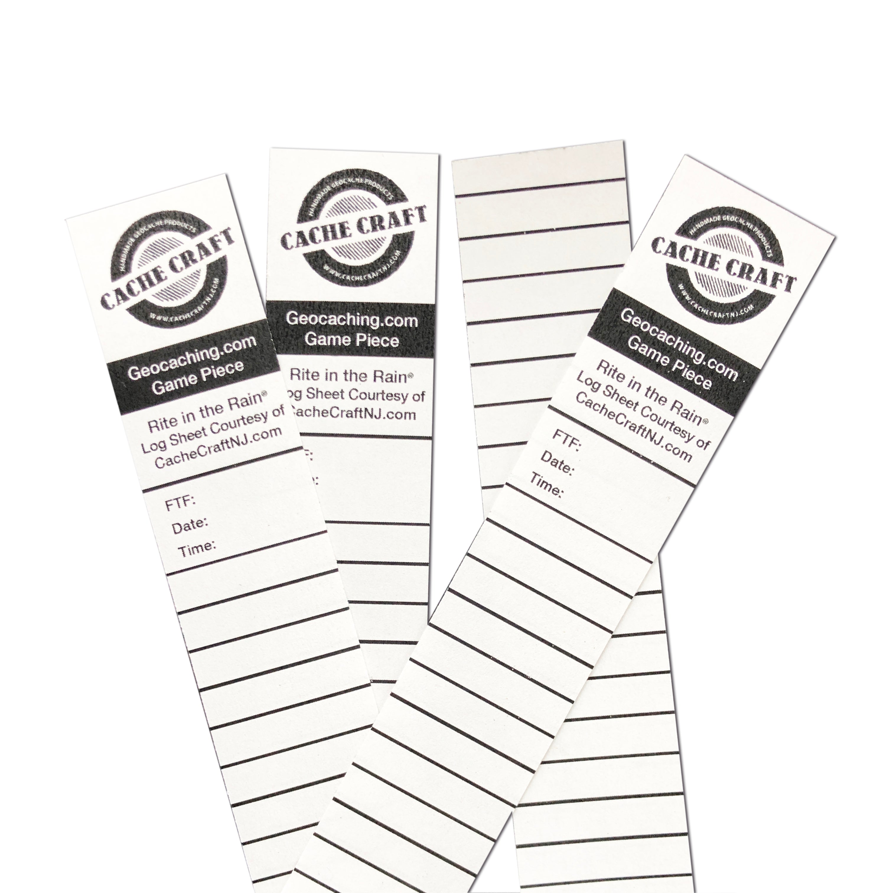 Rite in the Rain Medium Geocache Log Sheets – Cache Craft